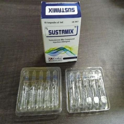 Testosterone Mix 250mg Sustamix 250 Injection At ₹ 700vial Steroid