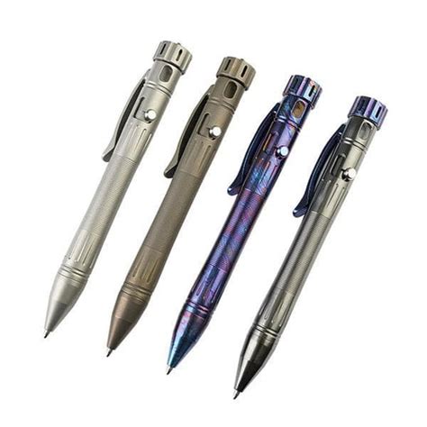 Mecarmy Tpx12 Titanium Bolt Action Tactical Pen