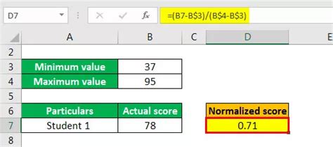 Formule De Normalisation Guide étape Par étape Avec Des Exemples De