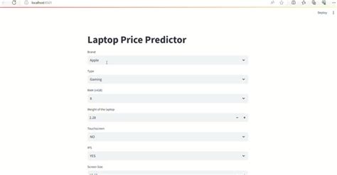 Laptop Price Predictor Demo Video Mousami Sanyal Posted On The Topic