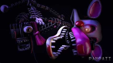 SFM Mangle By MimiThePanda On DeviantArt Foxy Wallpaper Fnaf Wallpapers Fnaf