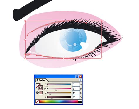 Illustrator Art Tutorial Beautiful Eye