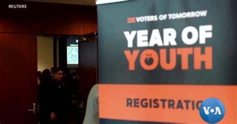 အမေရိကန်ရွေးကောက်ပွဲ လူငယ်တွေမဲပေးနိုင်ခြေ