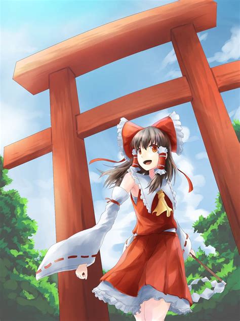 无题 粪作的和风鸟居插画图片 BoBoPic