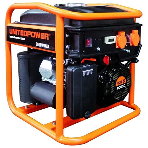 Generatore Di Corrente Inverter 3 Kw Benzina 4 Tempi United Power Jtm Ig3600open Bricobravo