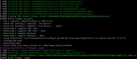 Ubuntu下vim安装youcompleteme教程 个人文章 Segmentfault 思否