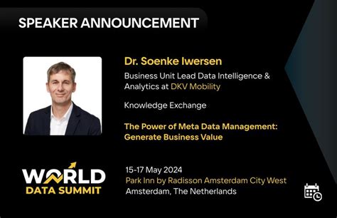 World Data Summit On Linkedin Metadata Datamanagement Dataanalytics Datagovernance