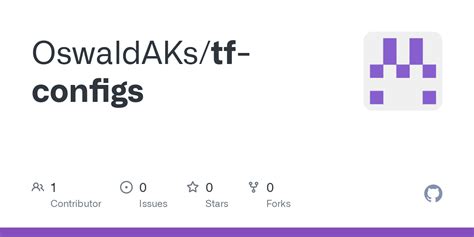 GitHub OswaldAKs Tf Configs