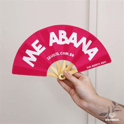 Leque Personalizado Sua Marca Em Boas Mãos