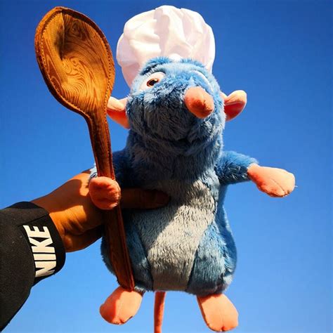 Peluche Remy Con Cuchara Ratatouille Mi Peluche