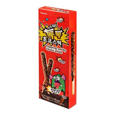 Sunyoung Popping Candy Choco Sticks