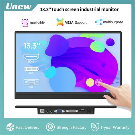 Unew Pantalla T Ctil LCD Port Til De 13 3 Pulgadas Monitor IPS De 1920x1080 Con Png