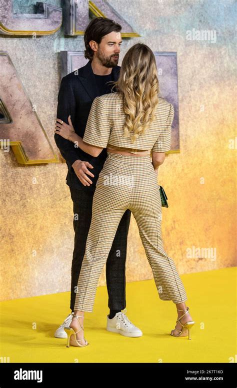London Uk 18th Oct 2022 Jack Whitehall And Roxy Horner Attend The Uk Premiere Of Black Adam