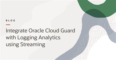 Stuart R On Linkedin Integrating Oracle Cloud Guard With Logging