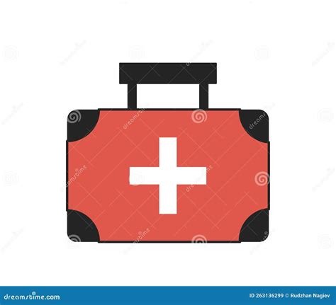 Eenvoudig Medisch Pictogram Vector Illustratie Illustration Of Begrip