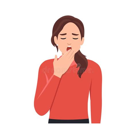 Covering Mouth Woman Stock Illustrations 353 Covering Mouth Woman