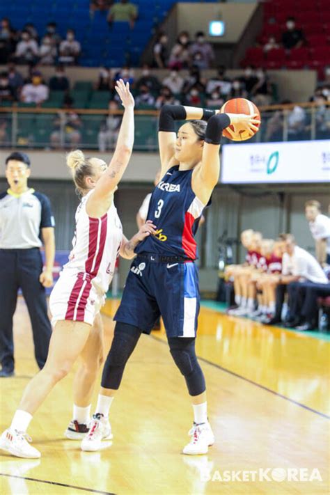 [bk 포토] 대한민국 Vs 라트비아 여자농구 국가대표평가전 경기화보