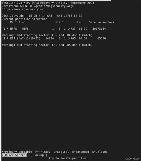 Testdisk恢复分区testdisk恢复分区教程 Csdn博客