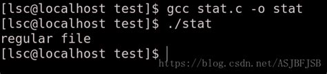 linux系统调用函数 lstat 获取文件属性 struct stat 初始化 csdn博客