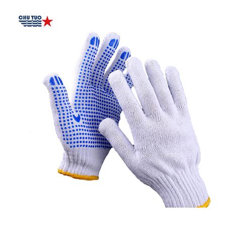 600gdoz Non Slip Dots Cotton Working Gloves Gloves And Working