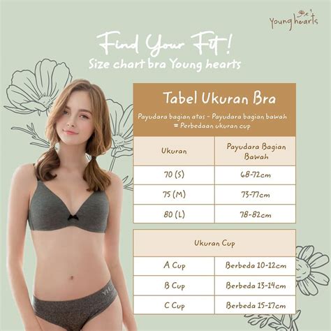 Young Hearts Lingerie Indonesia Ladies Ukuran Bra Yang Tepat