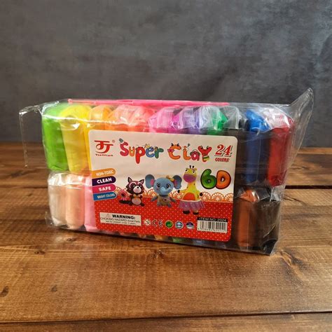 خمیر بازی کلی مدل سبک بسته 24 عددی متفرقه دیجی‌استایل