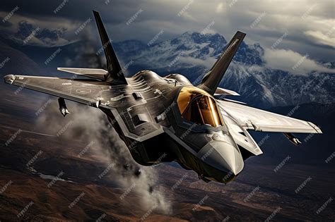 F35 라이트닝 Ii 스텔스 전투기 첨단 기술 공기 역학적 설계 스텔스 임무는 공중전 전투기의 미래 공중전에서 우위를 차지합니다