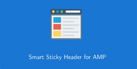 Ampforwp Smart Sticky Header For Amp 104 Gplplus