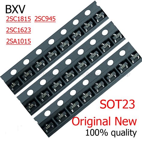 ไตรโอดคริสตัล Smd 2sc1815 2sc1623 2sc945 2sa1015 Hf L6 Cr Ba Sot 23 100 ชิ้นต่อล็อต Shopee