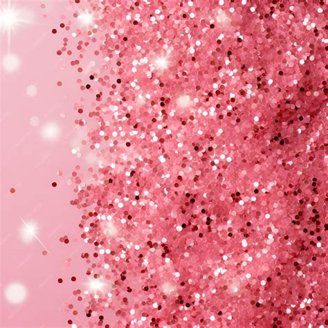Premium Photo Gliter Pink Background