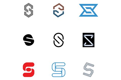 Premium S Letter Monogram Concept Icon V Graphic By Abi Pandu · Creative Fabrica