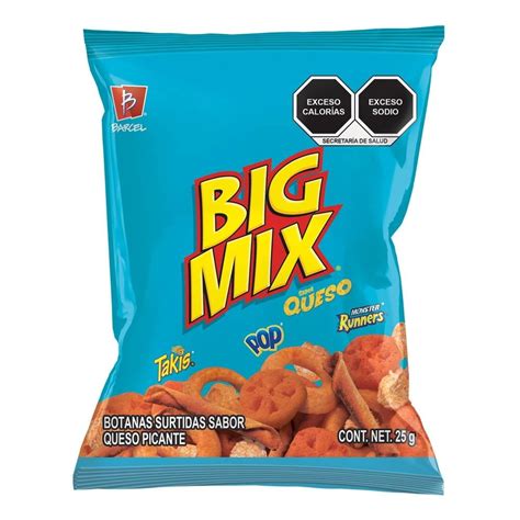 Big Mix Barcel Queso De 25 G Walmart