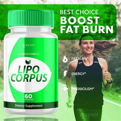 Lipo Corpus Advanced Fitness And Energy Support Supplement All Natural