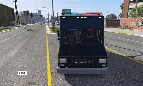 FIB SWAT Boxville Add On Sound 1 0 GTA 5 Mod