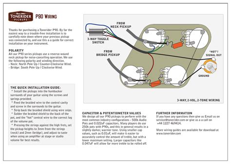 Wiring Diagram P90 Pickups Wiring Diagram
