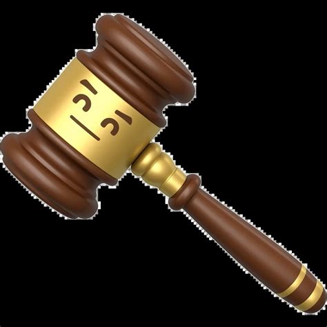 Gavel With Face Emoji Ai Emoji Generator