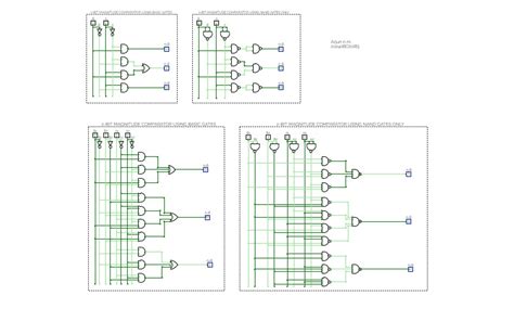 Circuitverse Experiment 5 Design Of Magnitude Comparator
