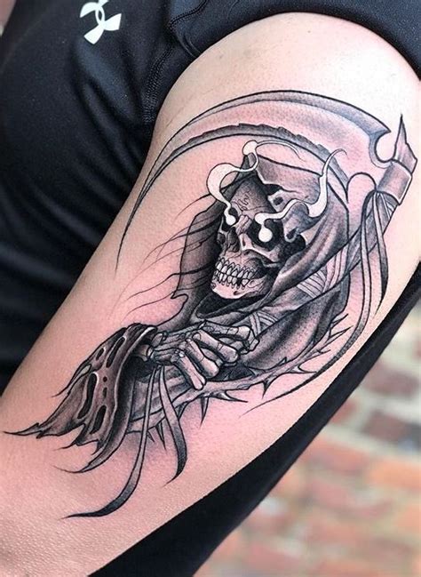 Update 97 About Grim Reaper Tattoo Super Hot Billwildforcongress