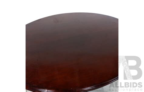 Victorian Mahogany Tilt Top Loo Lot ALLBIDS