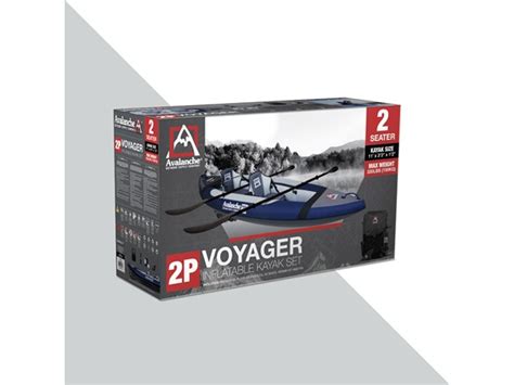 Avalanche Voyager 2p Inflatable Kayak Set