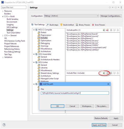 tutorial adding freertos to where there is no freertos mcu on eclipse