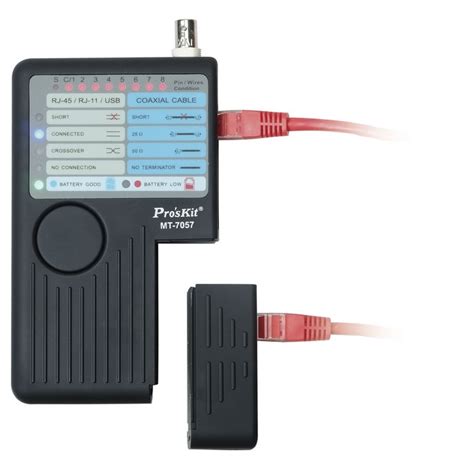 Mt 7057 4合1網路電纜測試器 Proskit 寶工實業官方網站