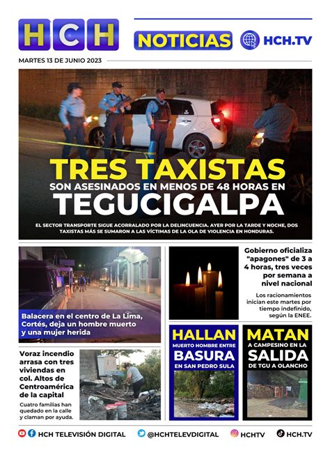 Portada Hch 13 De Junio De 2023 Hchtv