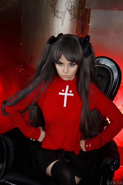 Fatestay Night Tohsaka Rin Cosplay By Dzikan On Deviantart