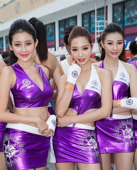 2016年澳門格蘭披治賽車女郎現場圖，精選7張！ 每日頭條