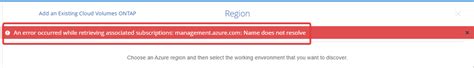 Cvo Shows As Failed On My Working Environment Tab In Bluexp Netapp