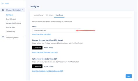 Appy Pie How To Get Your Firebase Vapid Key