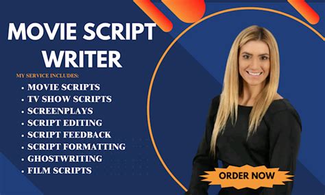 do movie script screenplay film script tv series script writing by sricptprowriter fiverr