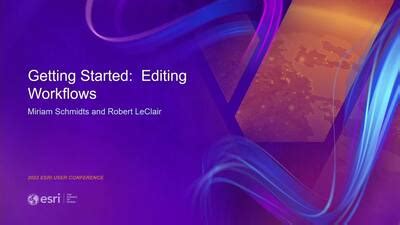 Getting Started Editing Workflows Esri Videos GIS Events ArcGIS Products Industries