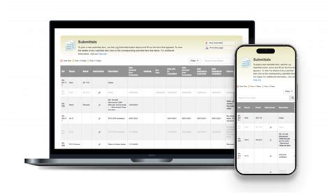 Submittals And Transmittals Contract Administration Software